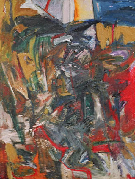 Ghada Jamal - Lebanon cityscape painting